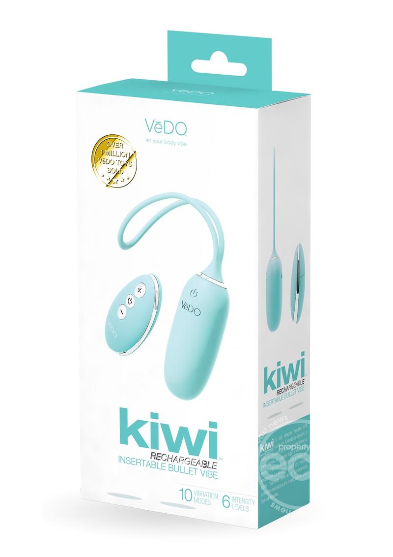 VēDO Kiwi Insertable Remote Control Bullet Vibrator